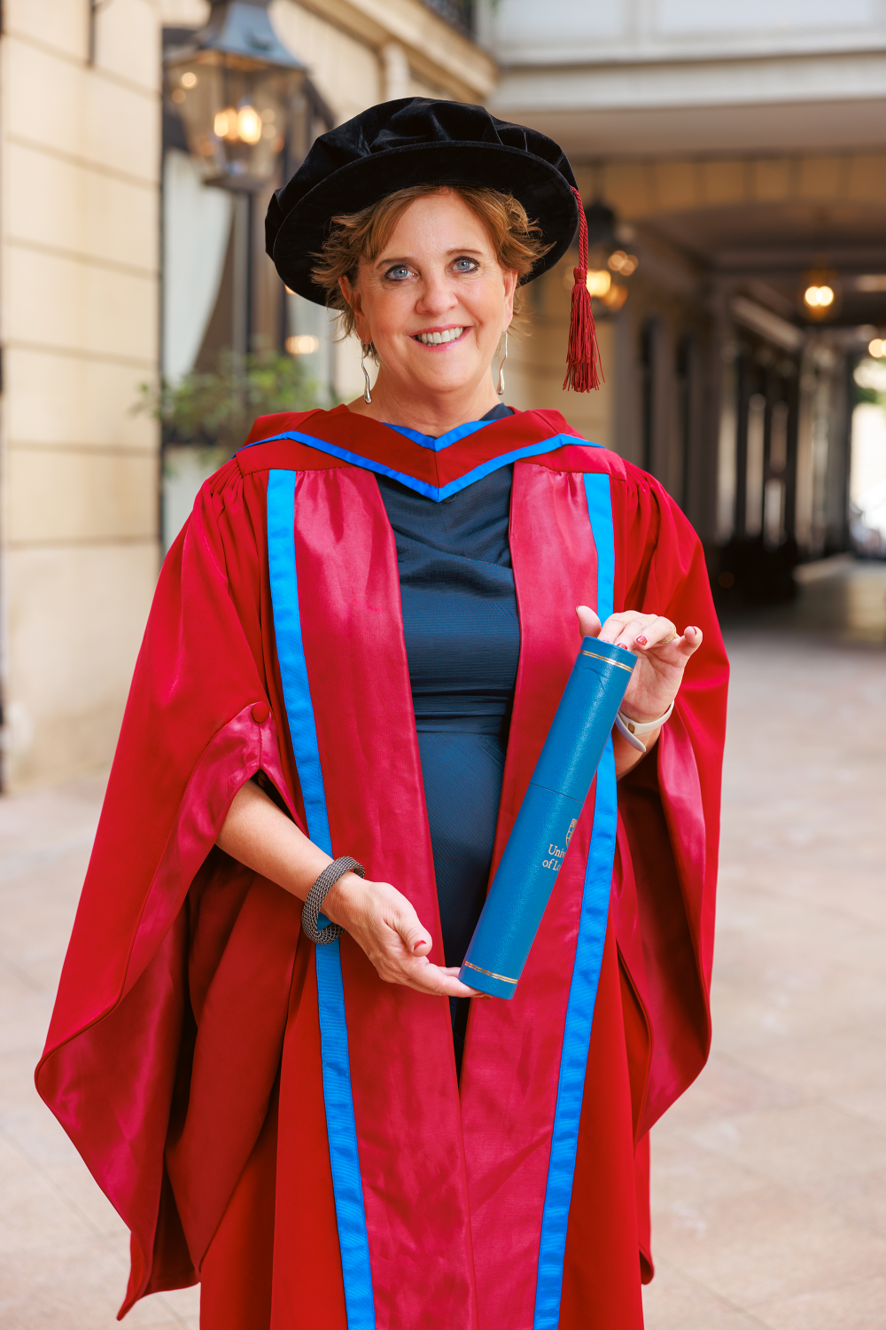 Dame Menna Rawlings honoured with Doctorate at University of London Paris graduation ceremony ...